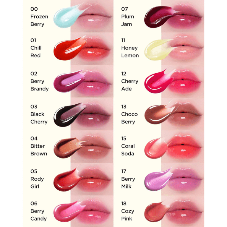Juicy Berry Plumping Lip Oil #13 Choco Berry - K Beauty