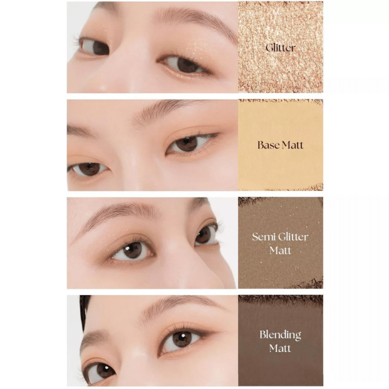 Twist Pot Eye Palette 03 Mute Brown - K Beauty