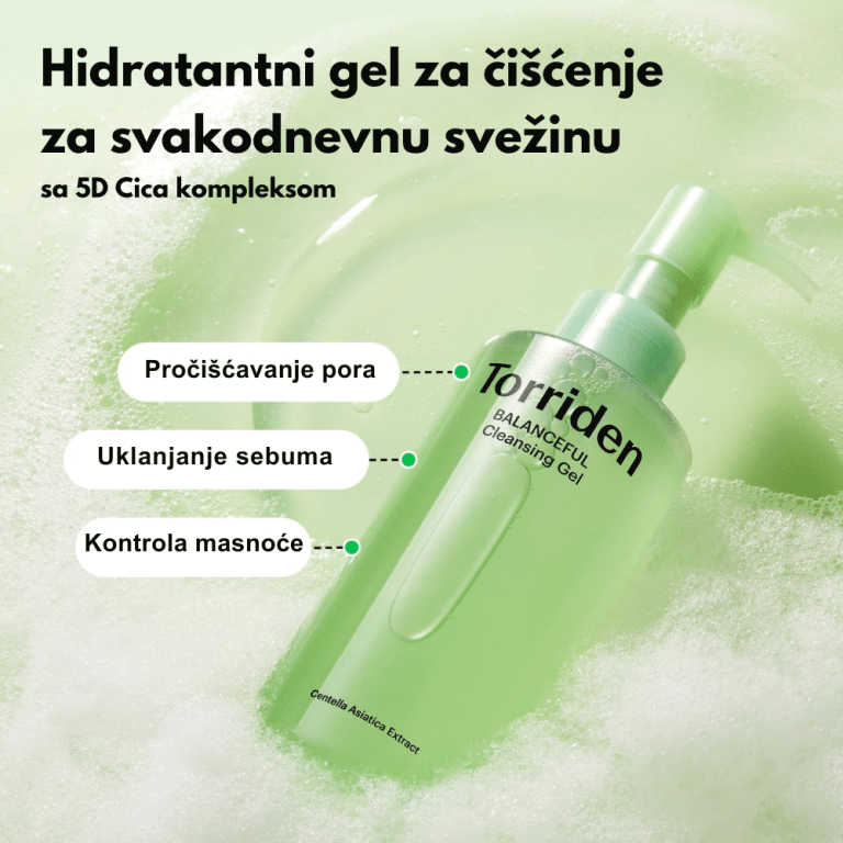 Balanceful Cica Cleansing Gel 200ml - K Beauty