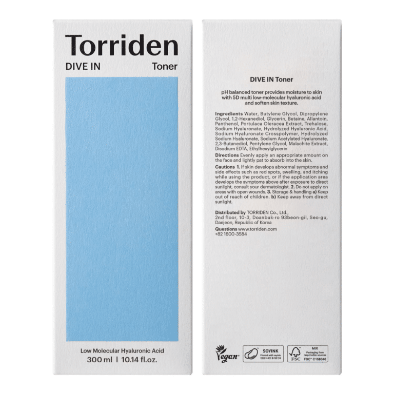 DIVE IN Toner 300ml - K Beauty