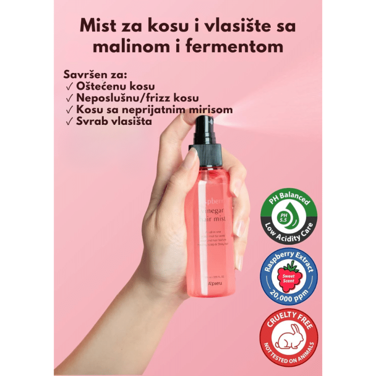 Raspberry Vinegar Hair Mist - K Beauty