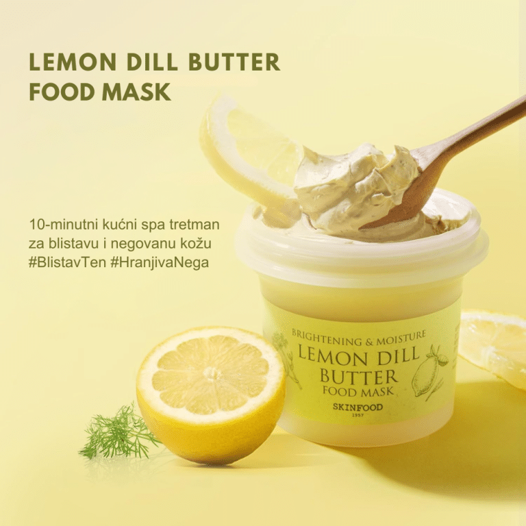 Lemon Dill Butter Food Mask 120g - K Beauty