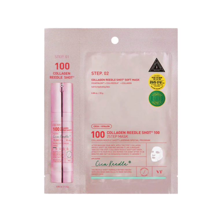 Collagen Reedle Shot 100 2Step Mask (1.5G+25G) - K Beauty